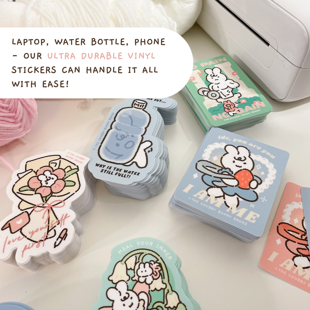 Mystery Sticker Bundle – The Chubby Bunny Brand