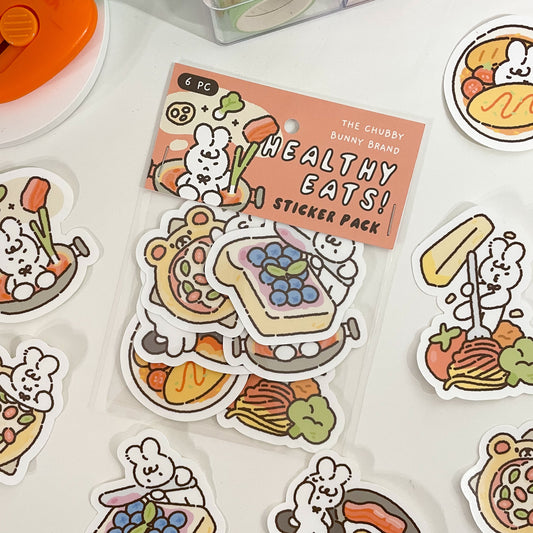 Sticker Packs – The Chubby Bunny Brand