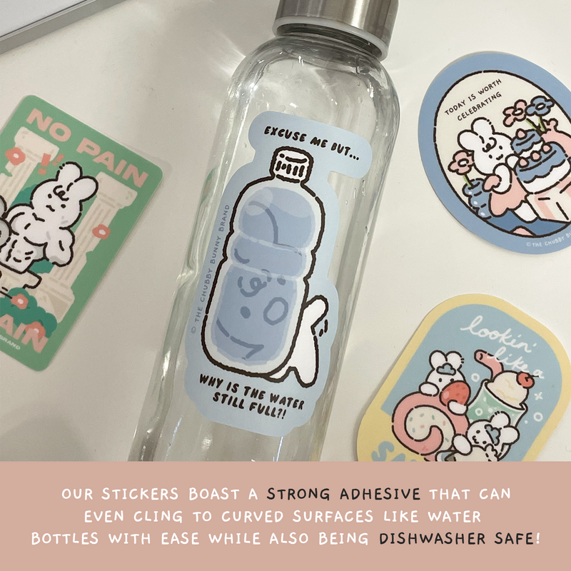 Keep Moving Forward Vinyl Sticker – The Chubby Bunny Brand